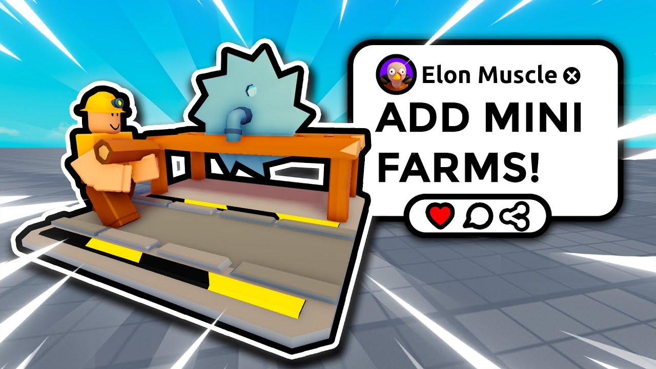 Adding Mini Farms To Our Game! - YouTube