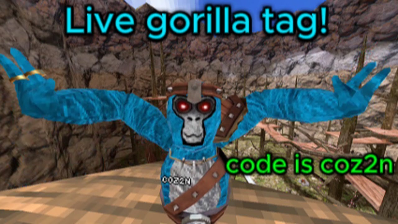 Live gorilla tag | Codes - YouTube