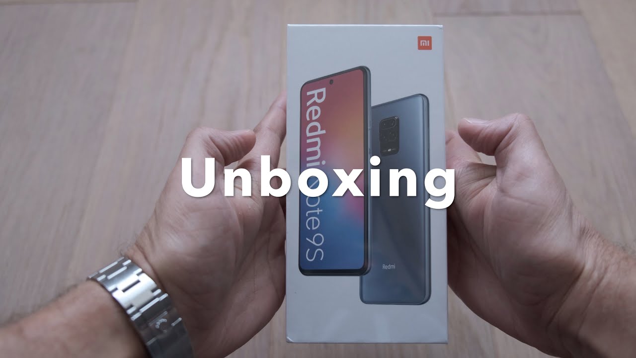 Xiaomi Redmi Note 9s unboxing - YouTube