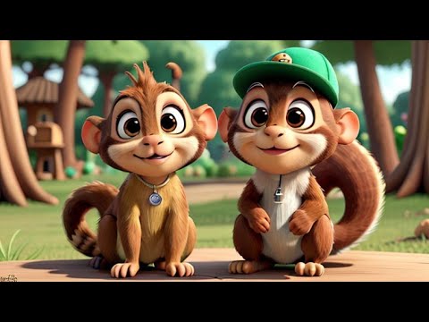 Funky Monkey and Friends: A Silly Animal Adventure Song for Kids|Kid's ...