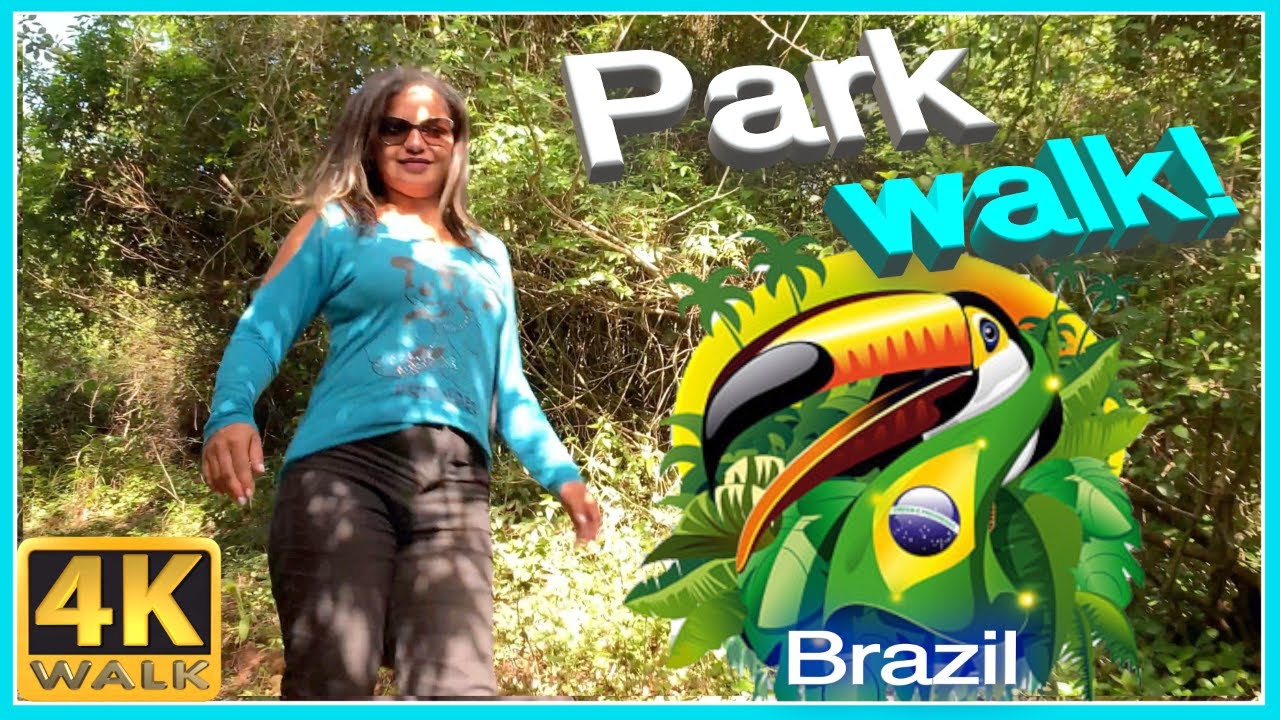 【4K】WALKING TOUR at BRAZIL PARK 🌴Documentary in Brasil 🇧🇷Coisa mais ...