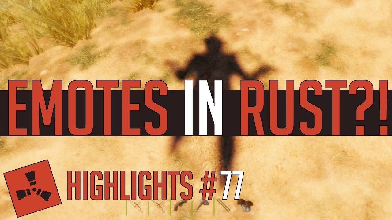 How to use EMOTES on RUST! (Rust Highlights #77) - YouTube