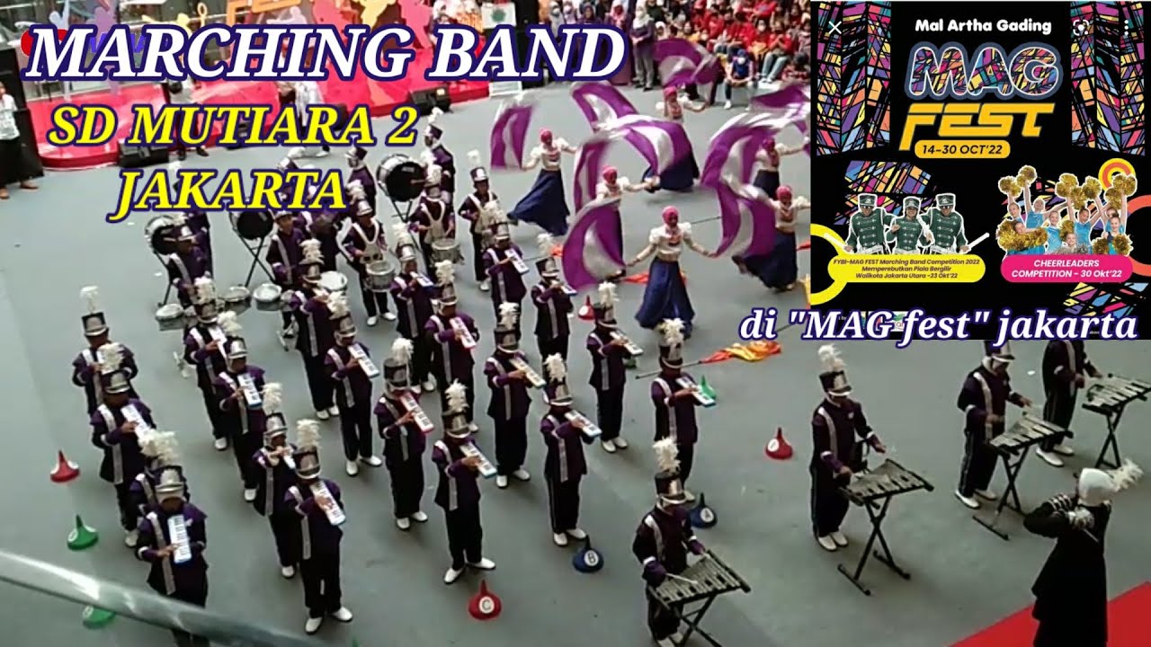 WOW..KEREN..marching band SD MUTIARA 2 JAKARTA #marchingband # ...