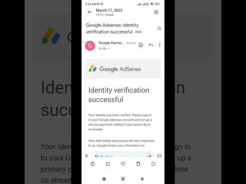 చాలా హ్యాపీగా ఉంది google id verification success full #shortvideo # ...