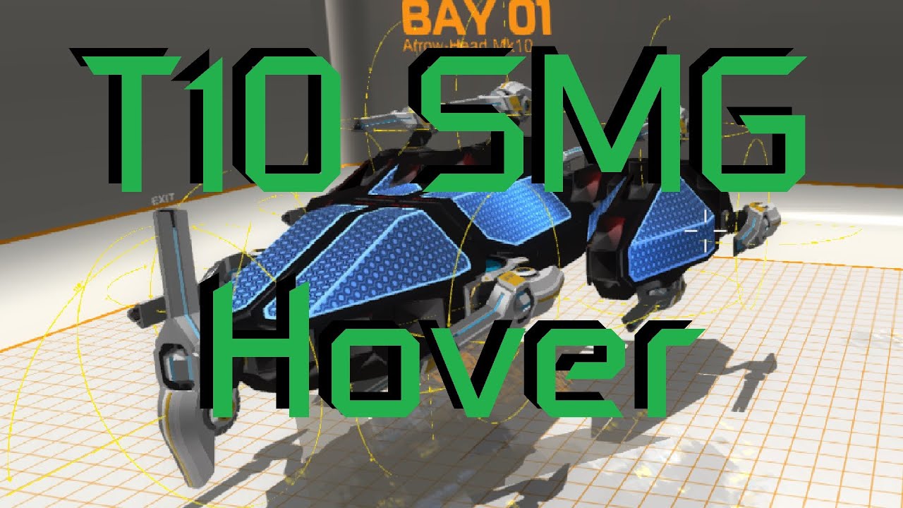 Robocraft T10 SMG Hover Tutorial & Gameplay - YouTube