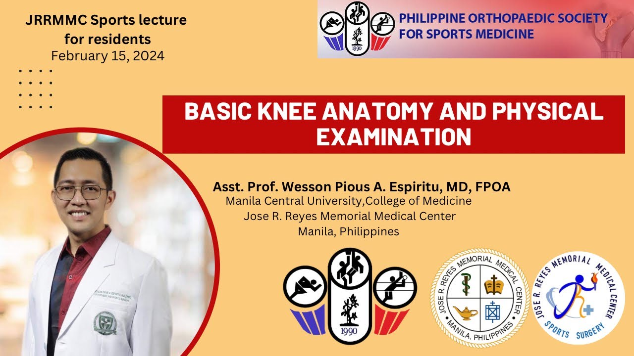 Basic Knee Anatomy and Physical Examination - YouTube