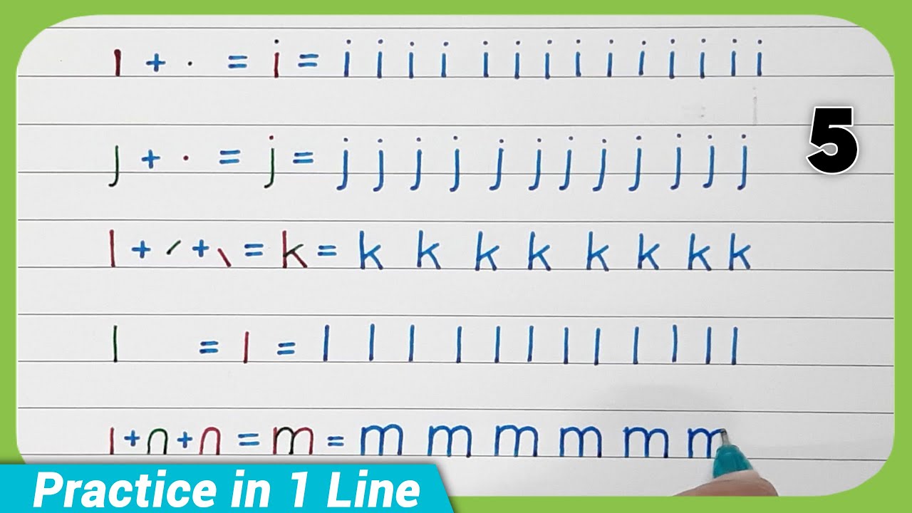 How to improve Print handwriting | Print handwriting practice |Print ...