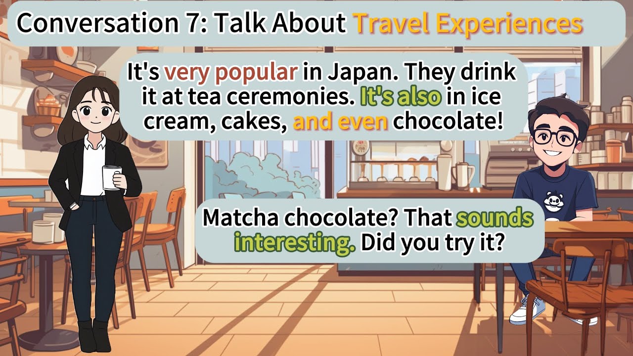 Everyday English Conversation Practice |Conversation 7: Talk About ...