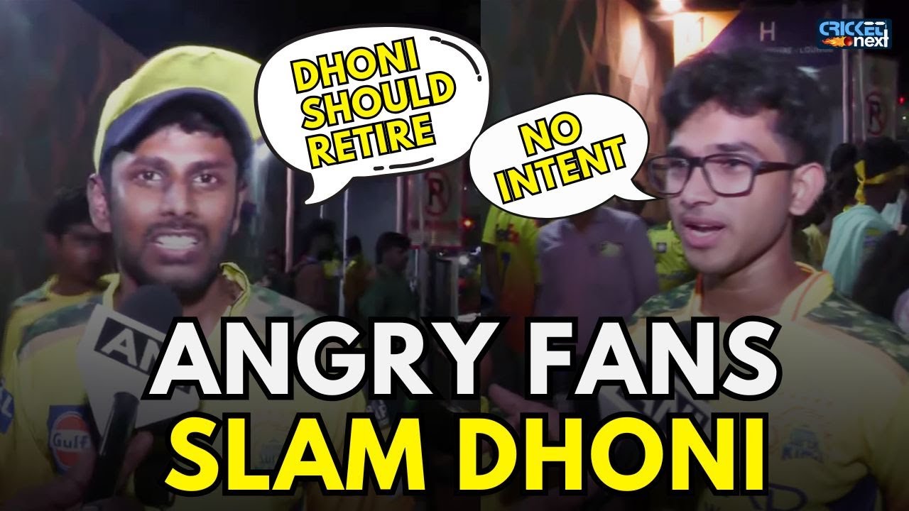 Angry CSK Fans Slam MS Dhoni: Change Players Who Don't Perform | # ...