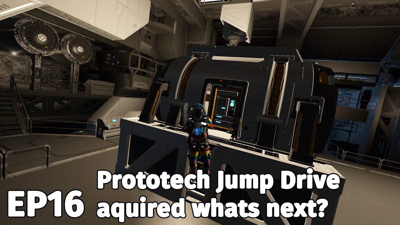 space engineers EP16 Prototech Jump Drive acquired - YouTube