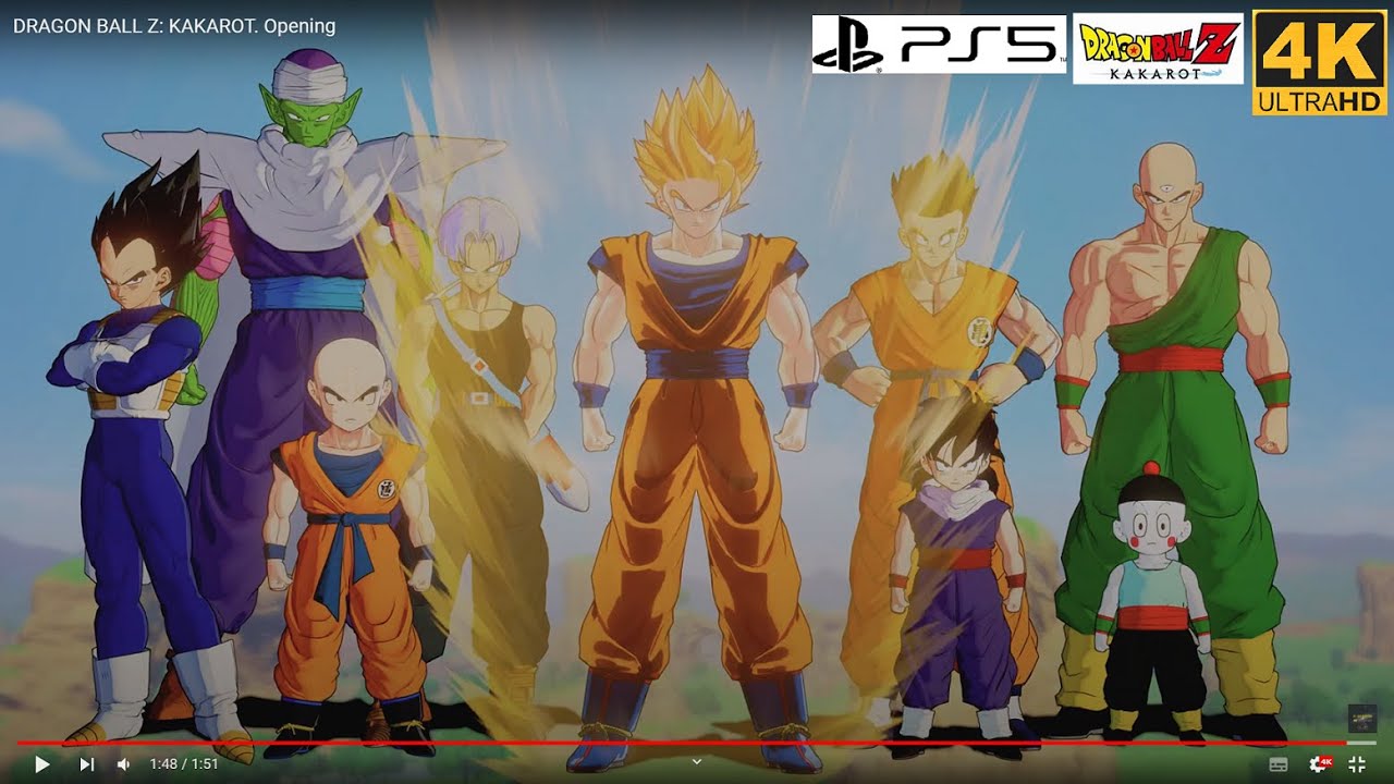 DRAGON BALL Z: KAKAROT. Opening - YouTube