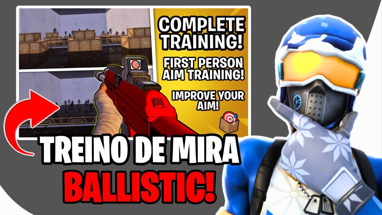 MELHOR MAPA DE TREINO PARA O MODO BALLISTIC!!! 🎯 - YouTube