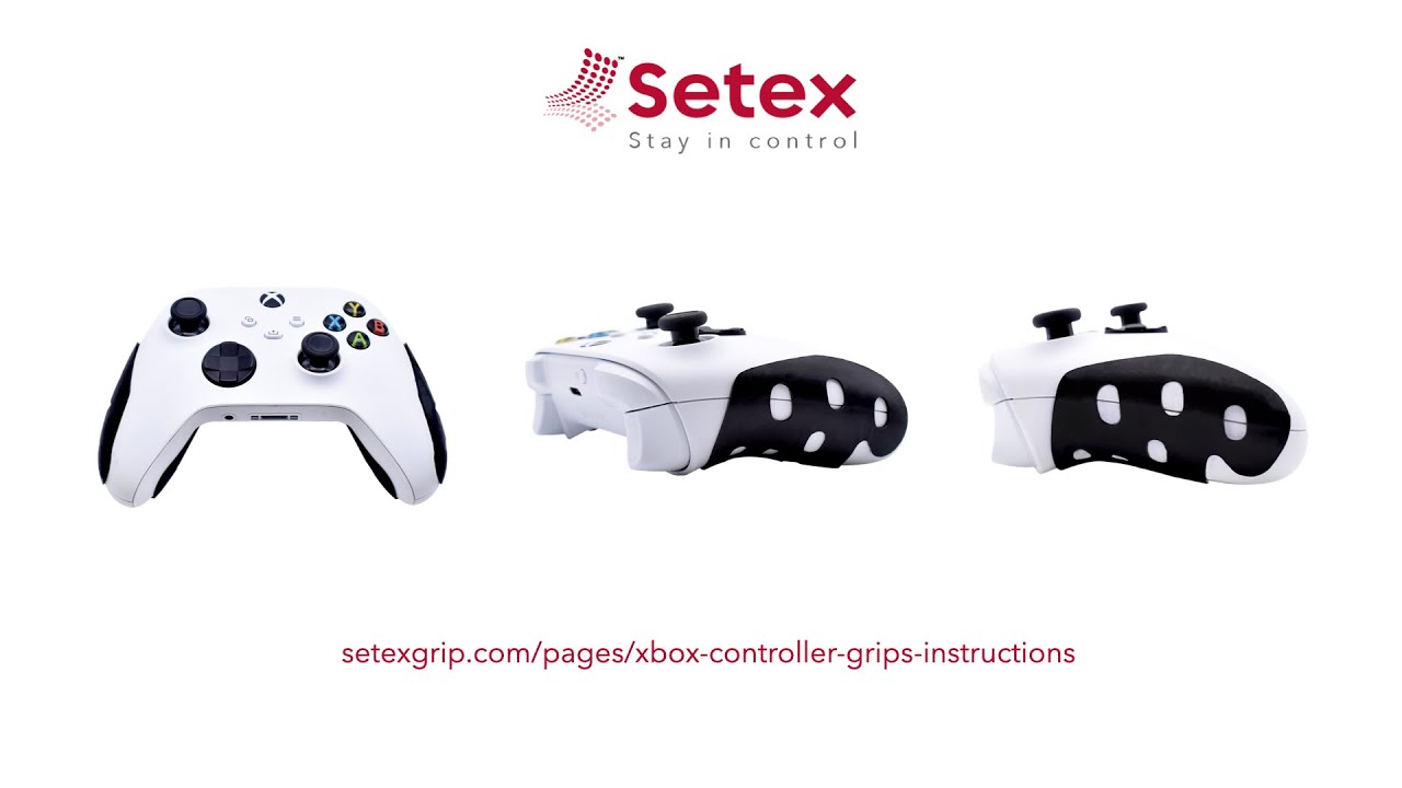 Setex Controller Grip Instructions for Xbox - YouTube