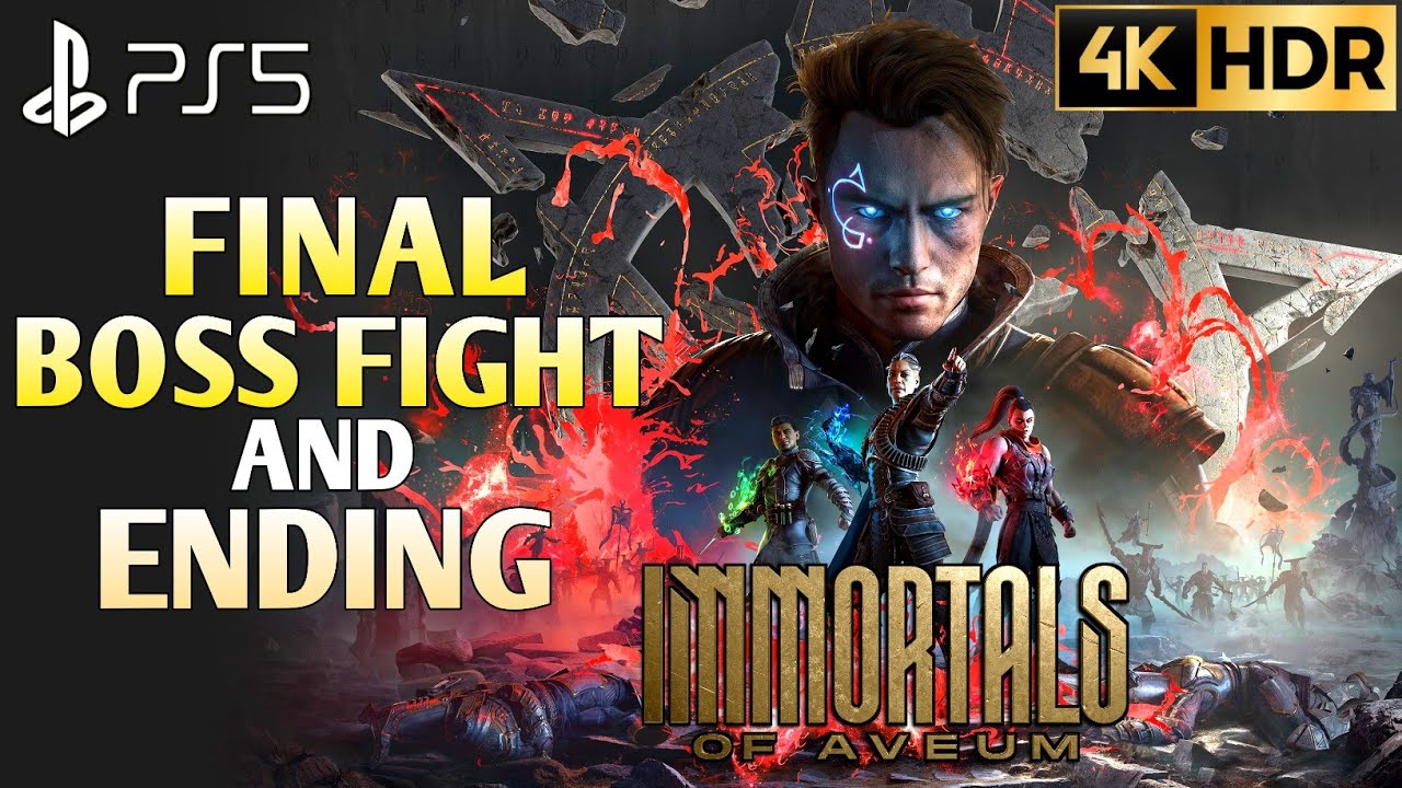 Final Boss Fight IMMORTALS OF AVEUM Final Boss Fight & Ending 4K HDR ...
