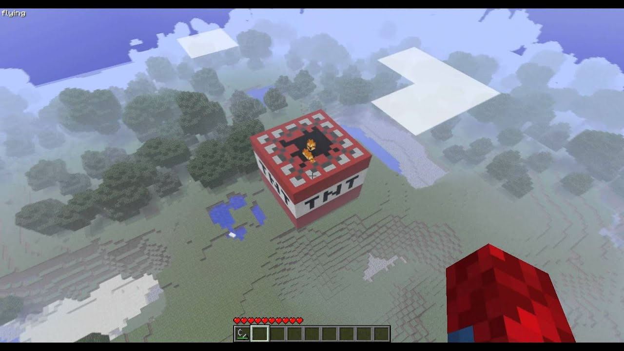 Minecraft T.N.T Time: Giant T.N.T Statue - YouTube
