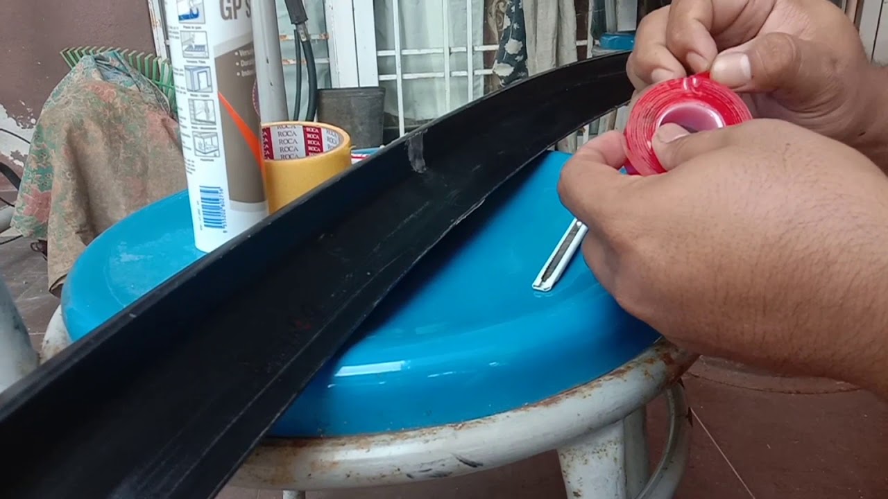 Cara mudah diy spoiler ducktail gen2 persona - YouTube