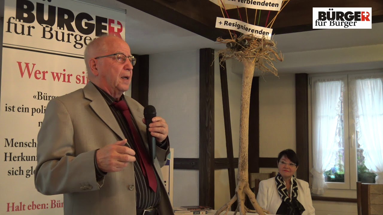Dr. Markus Erb, Präsident von Bürger für Bürger kommentiert ...