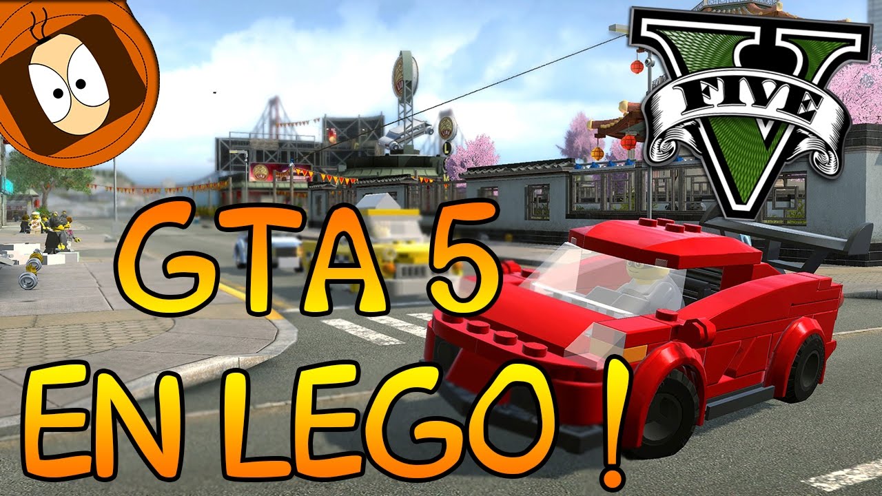 GRAND THEFT AUTO EN VERSION LEGO ! - YouTube