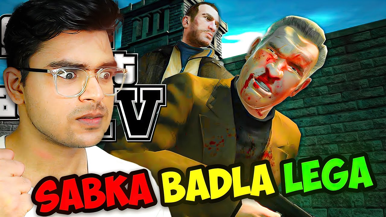 SABKA BADLA LEGA NIKO😡 GTA 4 END | Playing GTA Games till GTA 6 Release ...