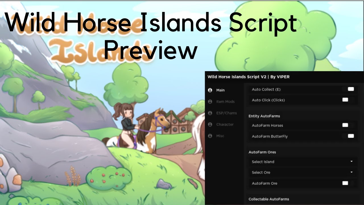 Wild Horse Islands Script (PREVIEW) - YouTube
