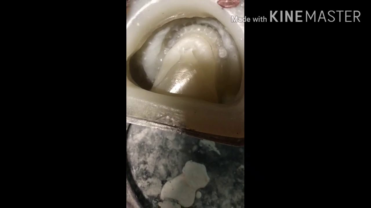 Duplicado de modelo y llenado de investimento refractario - YouTube