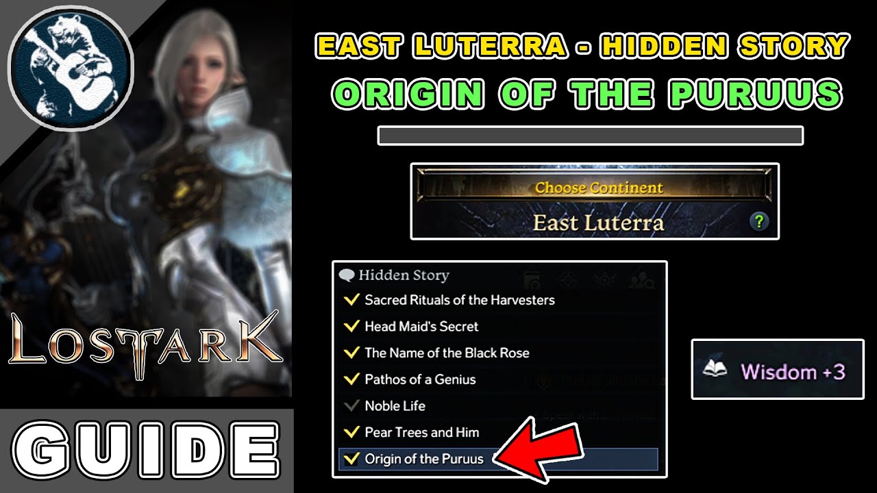 Origin of the Puruus Location in Lost Ark | East Luterra Hidden Story ...
