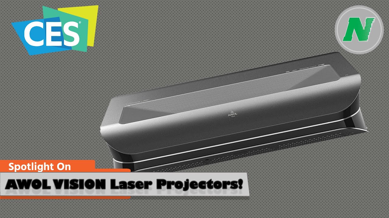 CES 2023 - Reimagine Projector TVs With AWOL VISION Laser Projectors ...