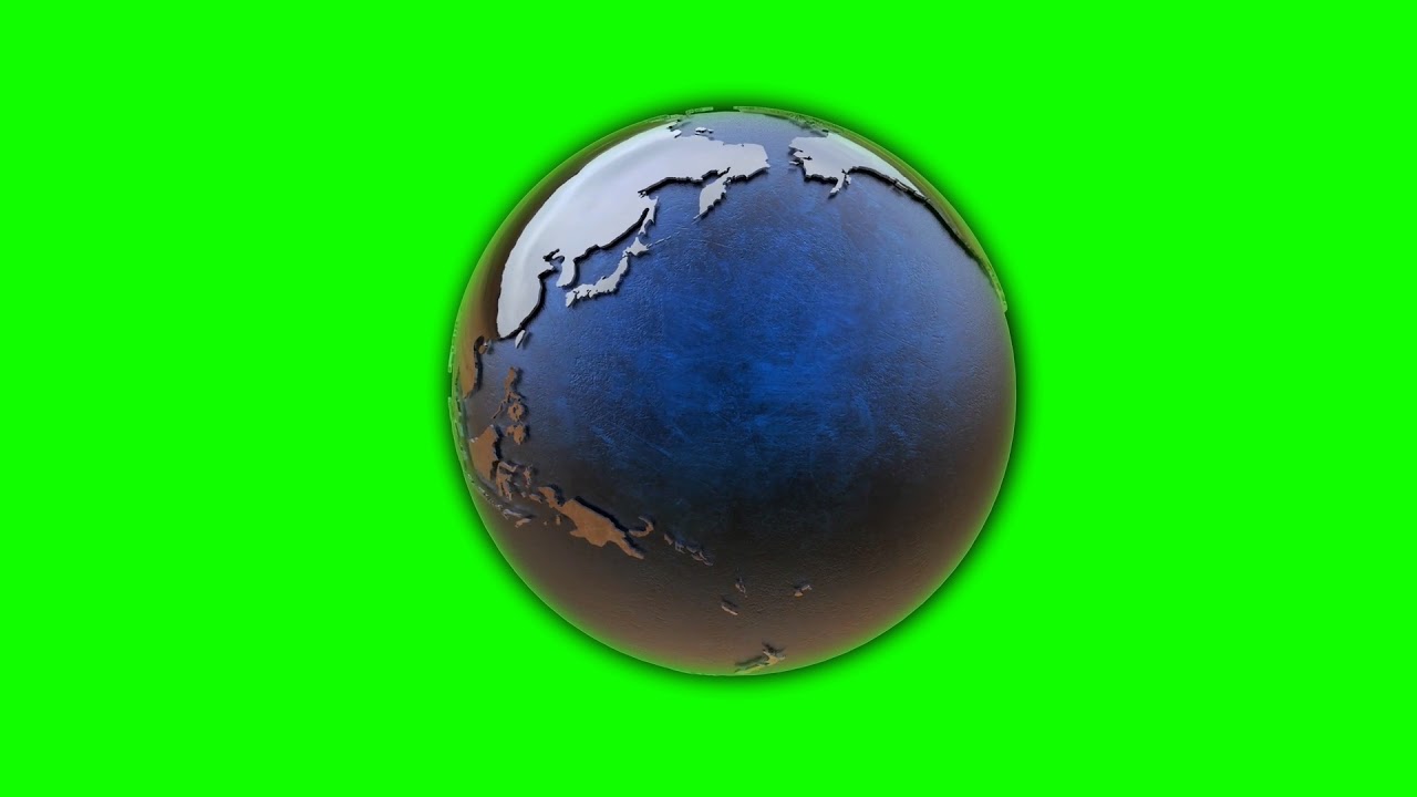 FREE HD Green Screen - BUSINESS GLOBE WITH LOWER THIRD - YouTube