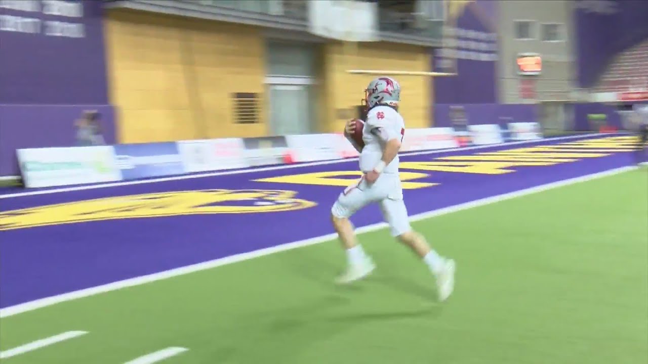 North Scott Football wins State Championship game 30-6 - YouTube