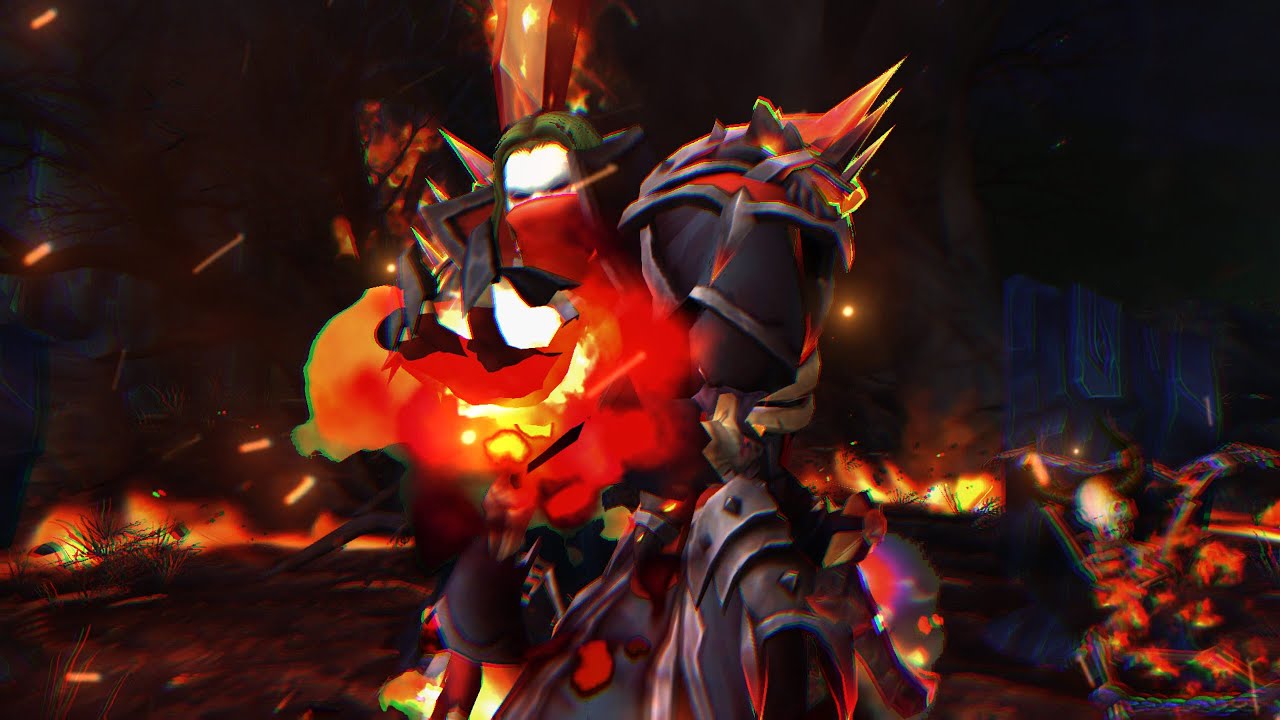 Destruction Warlock 11.0.5 - YouTube