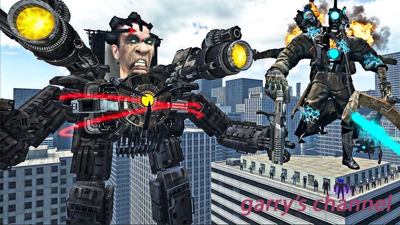 NEW ASTRO G-MAN SKIBIDI TOILET VS TITAN CAMERAMAN AND SPEAKERMAN ...