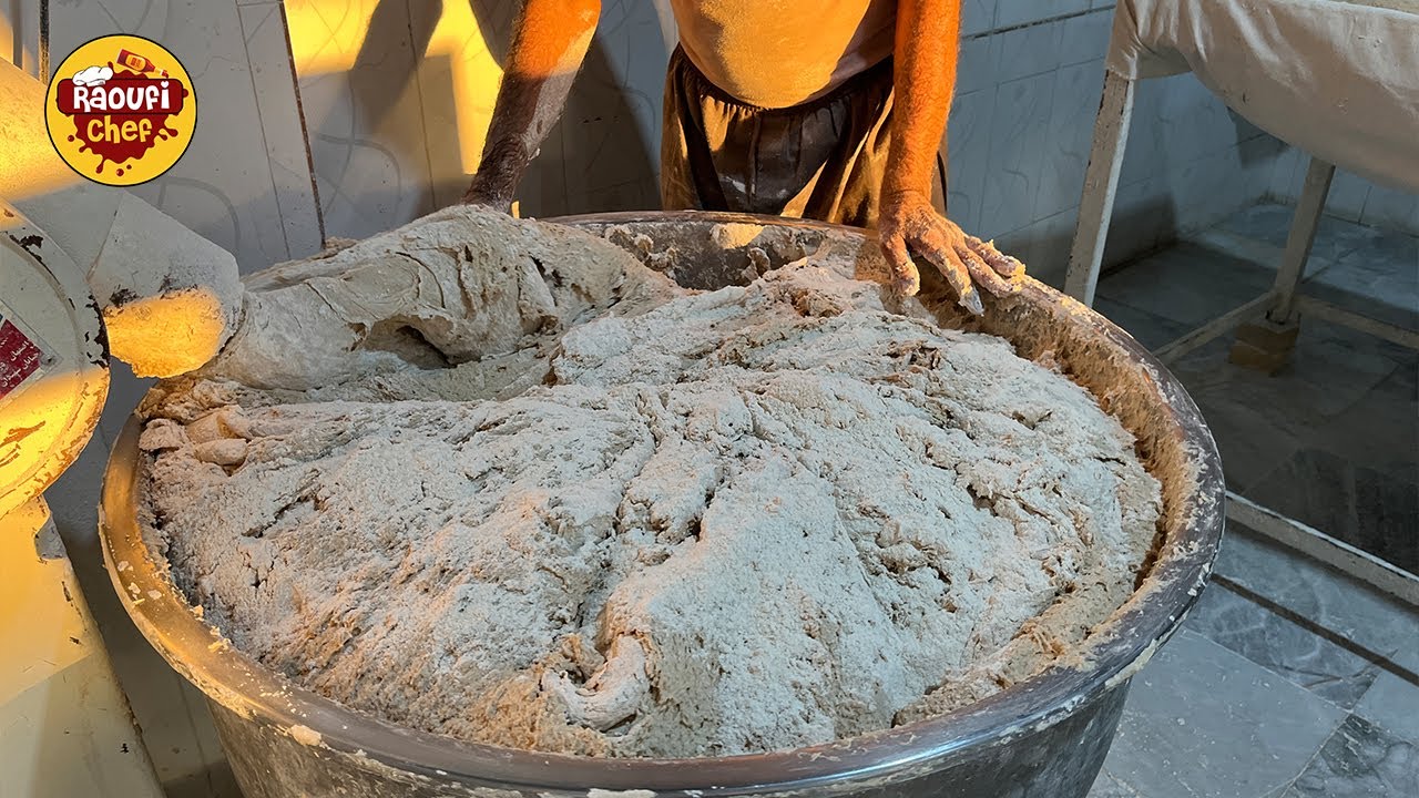 Baking bread with strange devices - YouTube