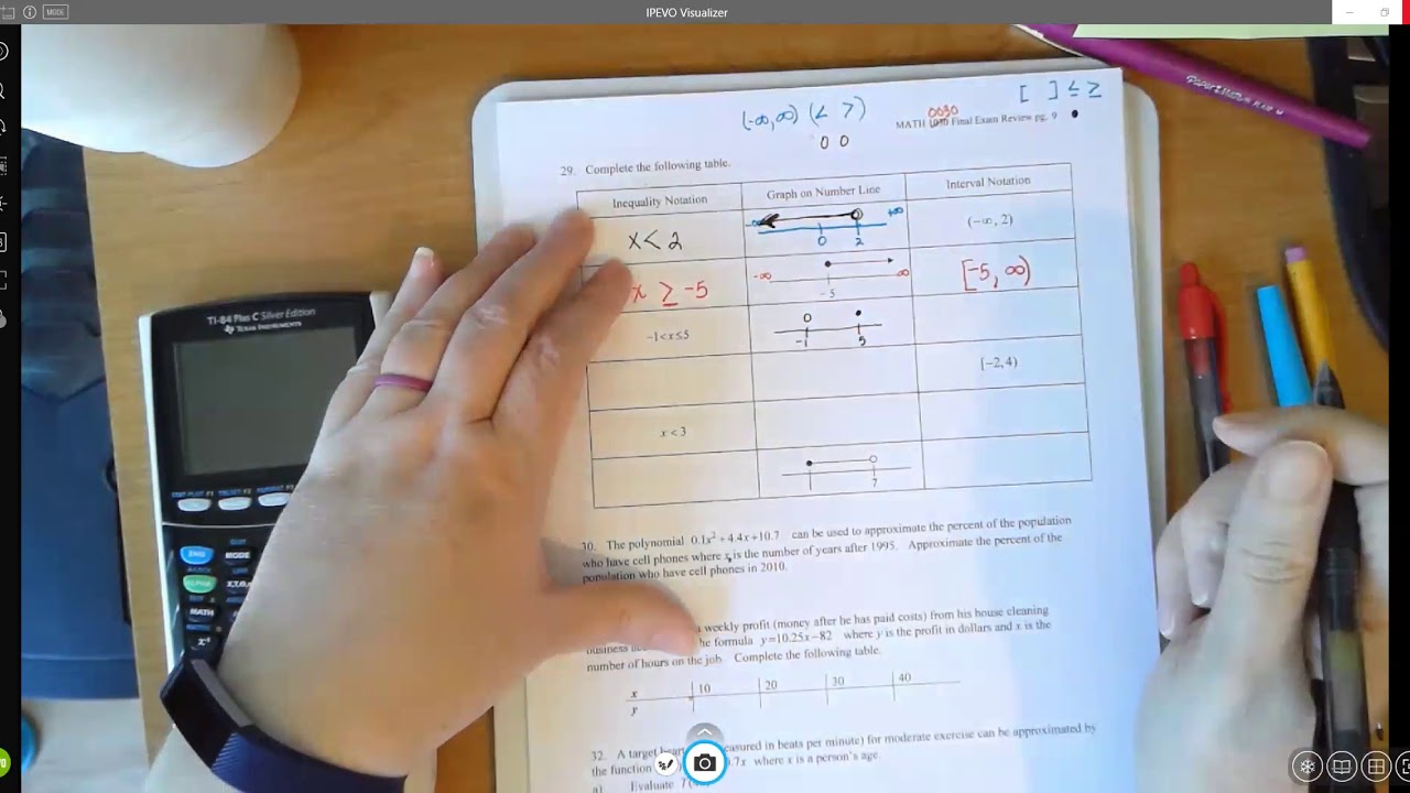 MATH 0030 Final Review Problems 29 - 32 - YouTube
