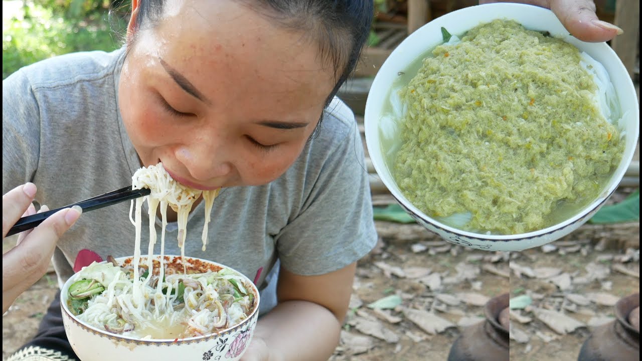 Cook Fish Recipe Eat With White Noodles - Yummy Cooking Fish Soup With ...