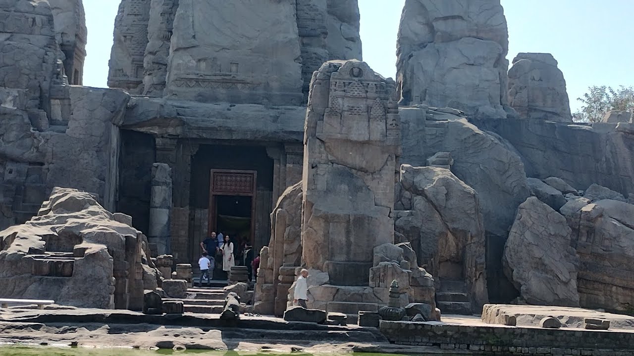 Masroor rock cut temple in Kangra Valley of Himachal Pradesh - YouTube
