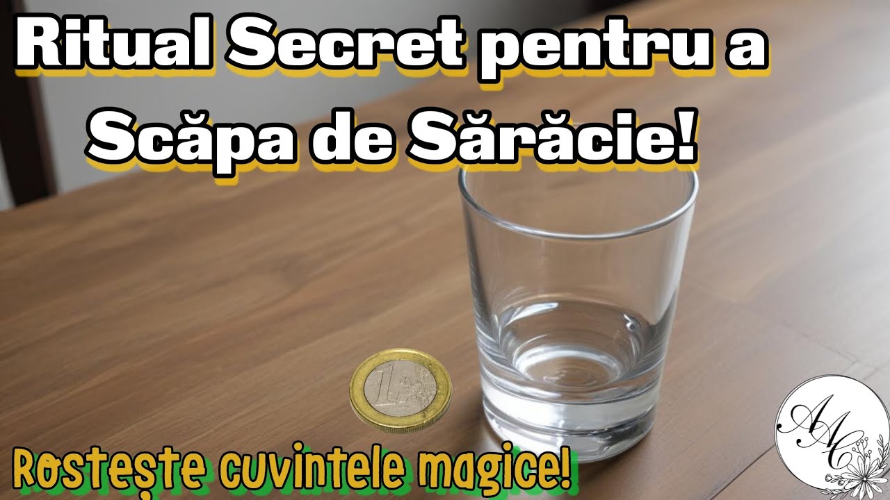 Ritual Secret pentru a Scăpa de Sărăcie! Rostește cuvintele magice ...