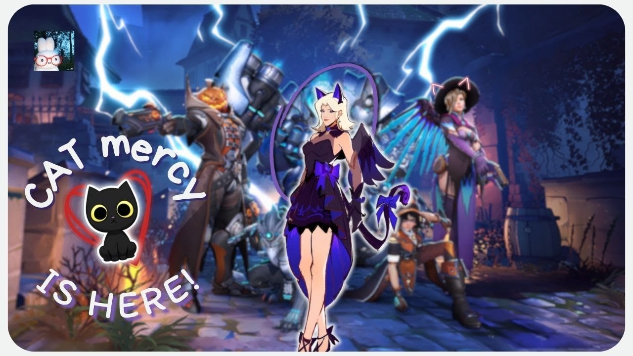 CAT mercy is coming! *season13* 🐈‍⬛ overwatch 2 - YouTube