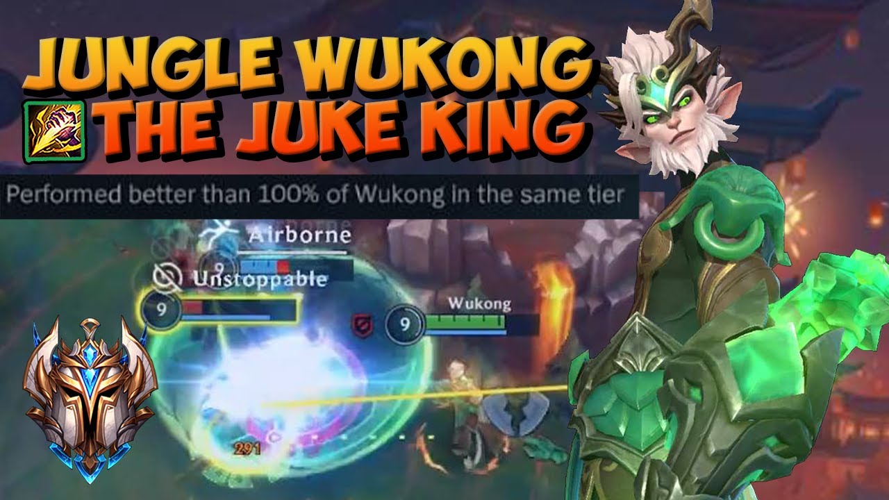 WILD RIFT WUKONG - THE BEST JUKING JUNGLER - YouTube