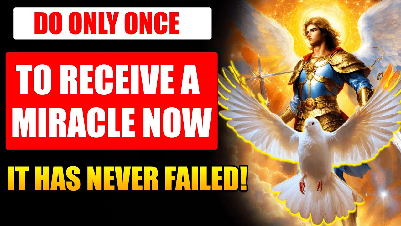 🛑 POWERFUL PRAYER TO SAINT MICHAEL ARCHANGE AND HOLY SPIRIT FOR AN ...