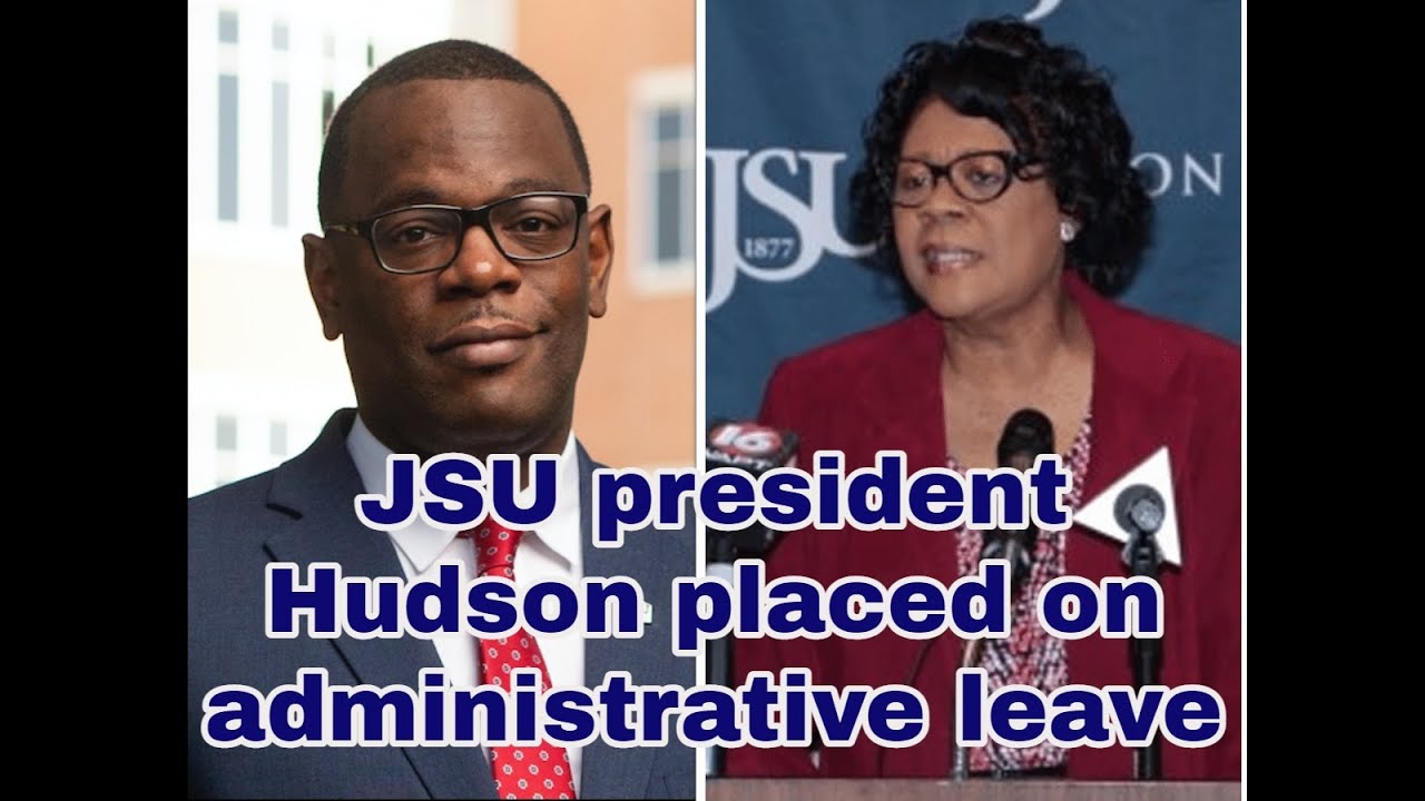 😱⬇️Jackson State President Hudson Immediately Removed following ...