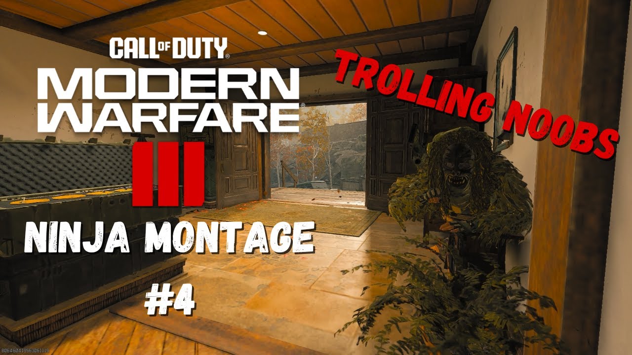NOOB TROLLING COD COMPILATION (Call of Duty: MWIII Ninja Montage #4 ...