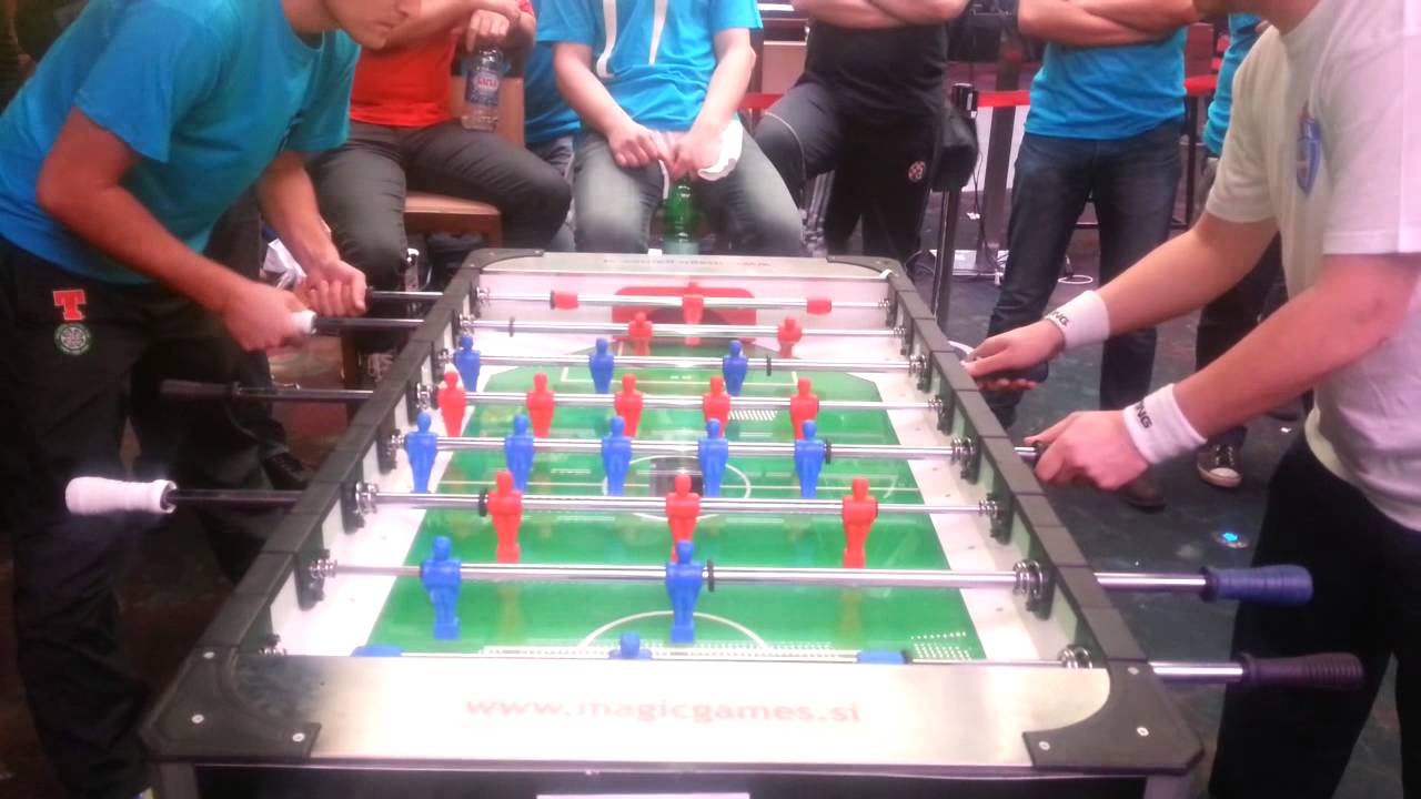 Stoni fudbal - Sava Cup - Mario Volarić (Cro) vs Siniša Baljak (Srb) 17 ...