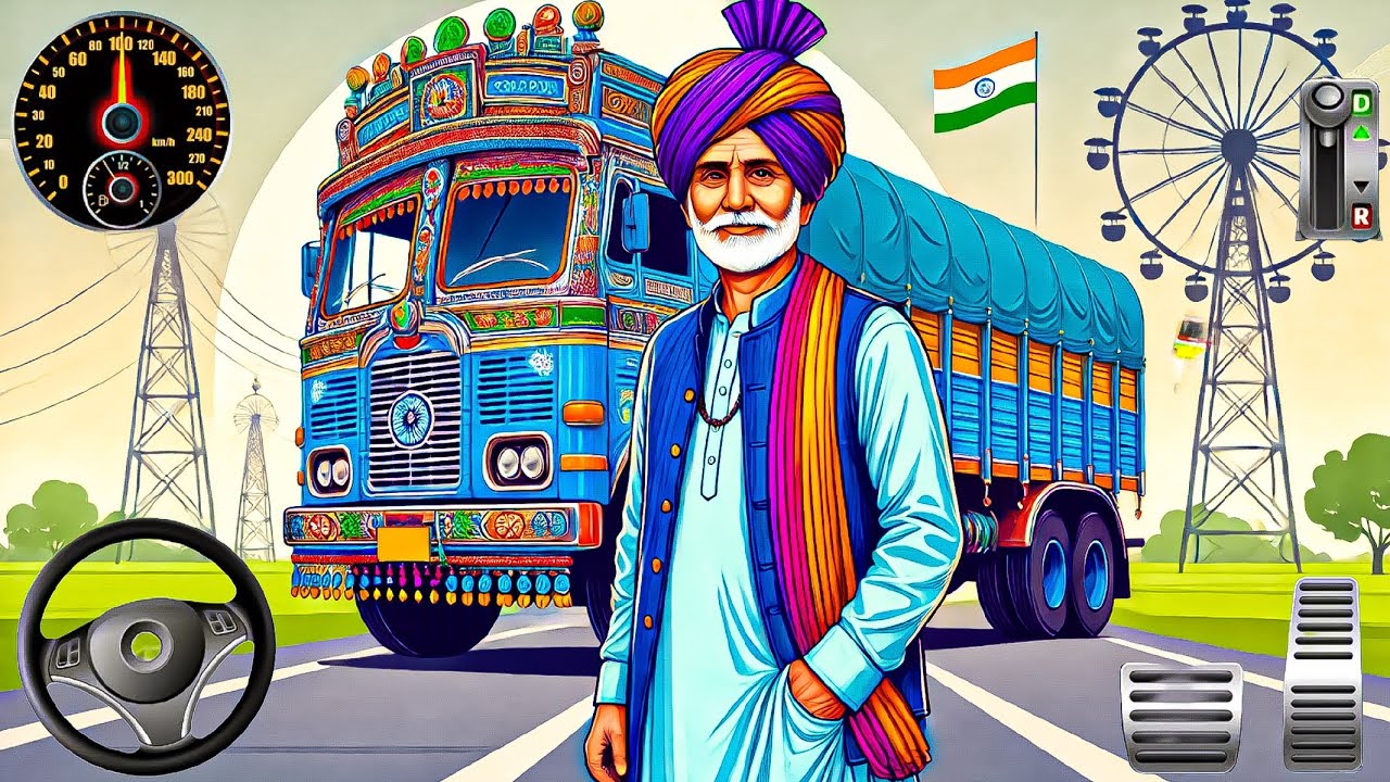 Indian Cargo Truck & Tempo Driving Simulator 2025 | Offroad Tempo ...