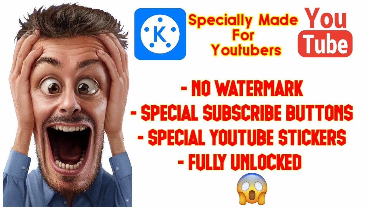 Special Kinemaster For Youtubers ️ || Made For Youtubers | Special ...