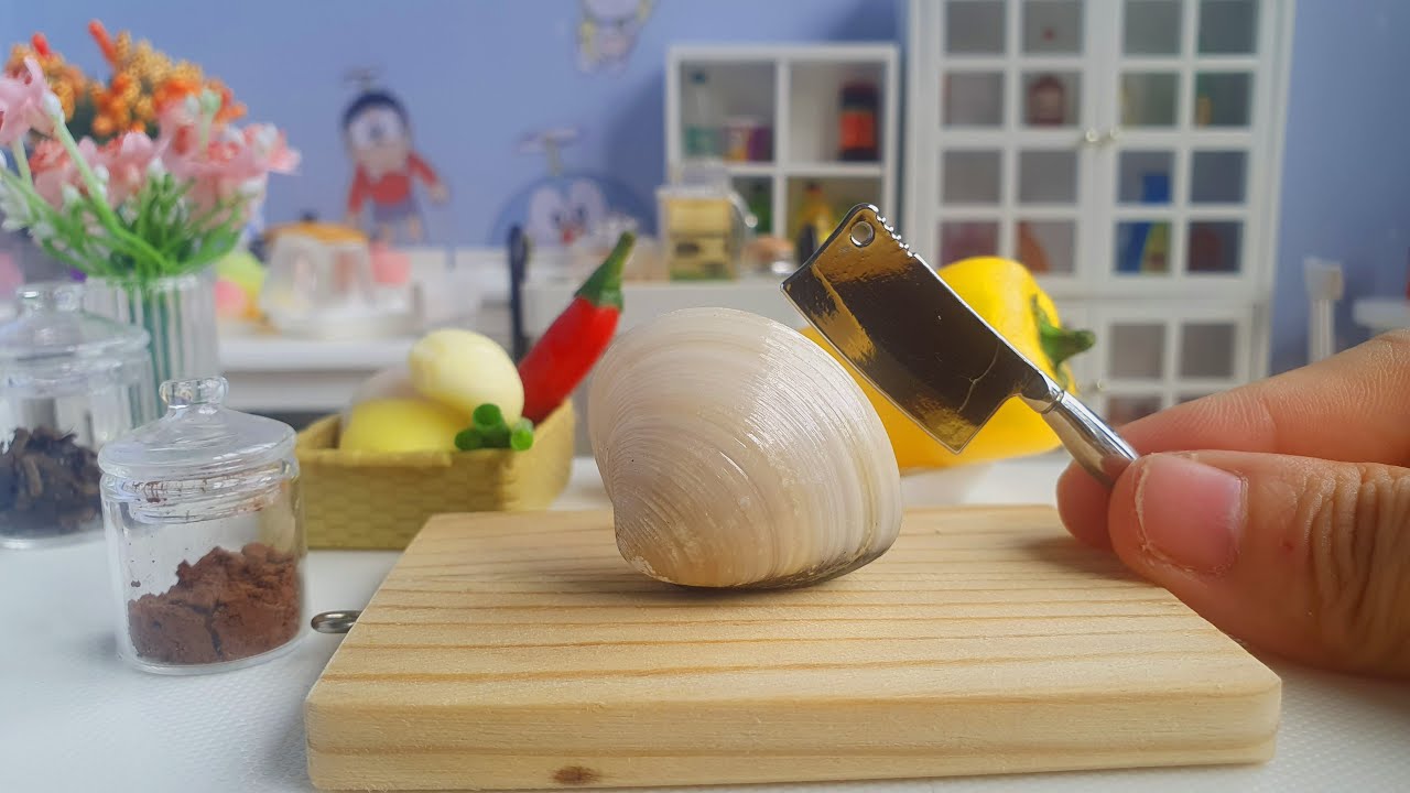 Delicious Miniature Thai Style Clams Recipe - ASMR Cooking Mini Kitchen ...