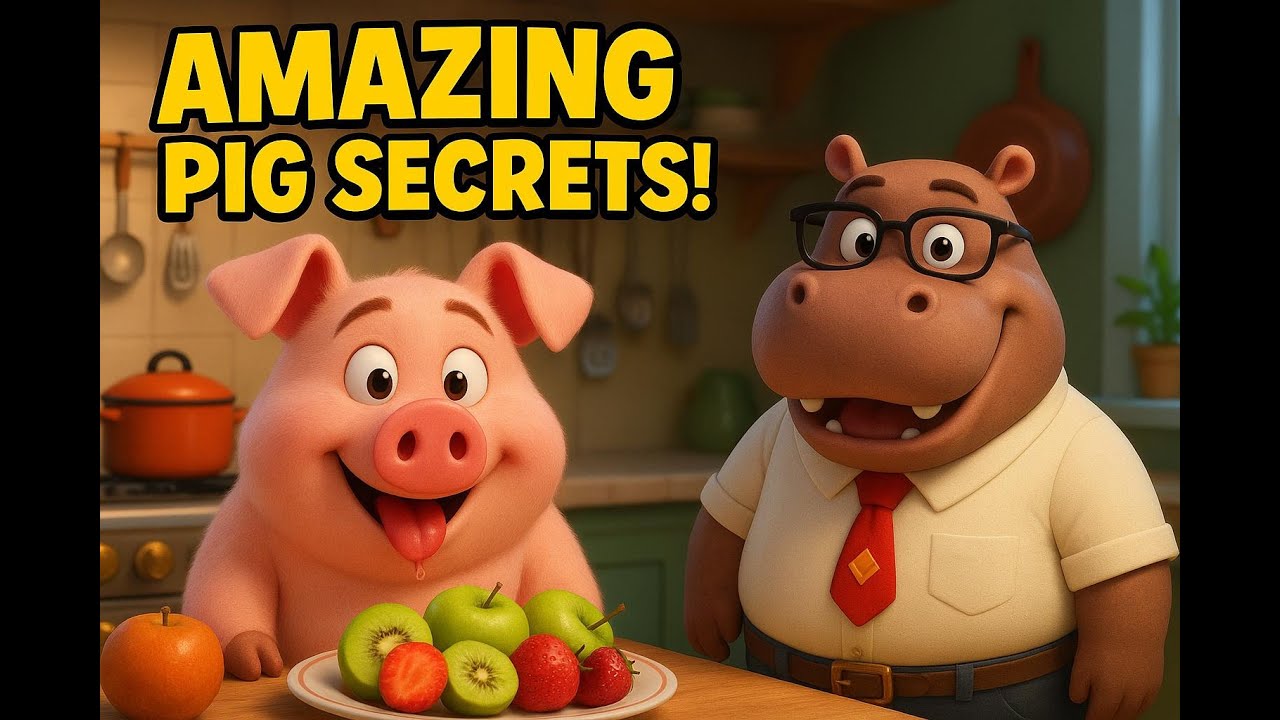 🐷 Amazing Pig Facts for Kids | Funny Animal Secrets & Wild Boar Fun ...