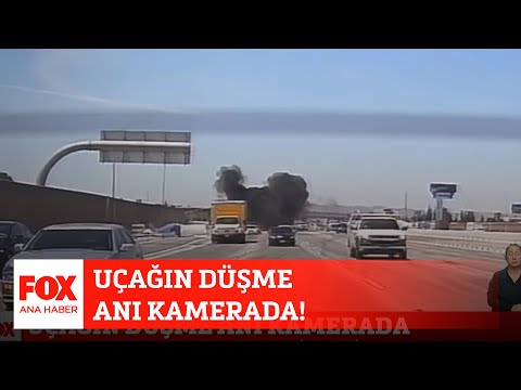 Uçağın düşme anı kamerada! 10 Ağustos 2022 Gülbin Tosun ile FOX Ana Haber