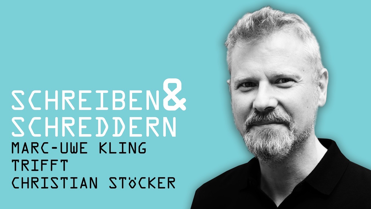 Marc-Uwe Kling trifft Christian Stöcker | "Schreiben & Schreddern ...