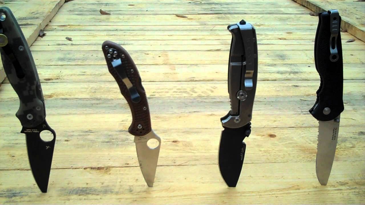 EDC Knife Rotation Update - YouTube