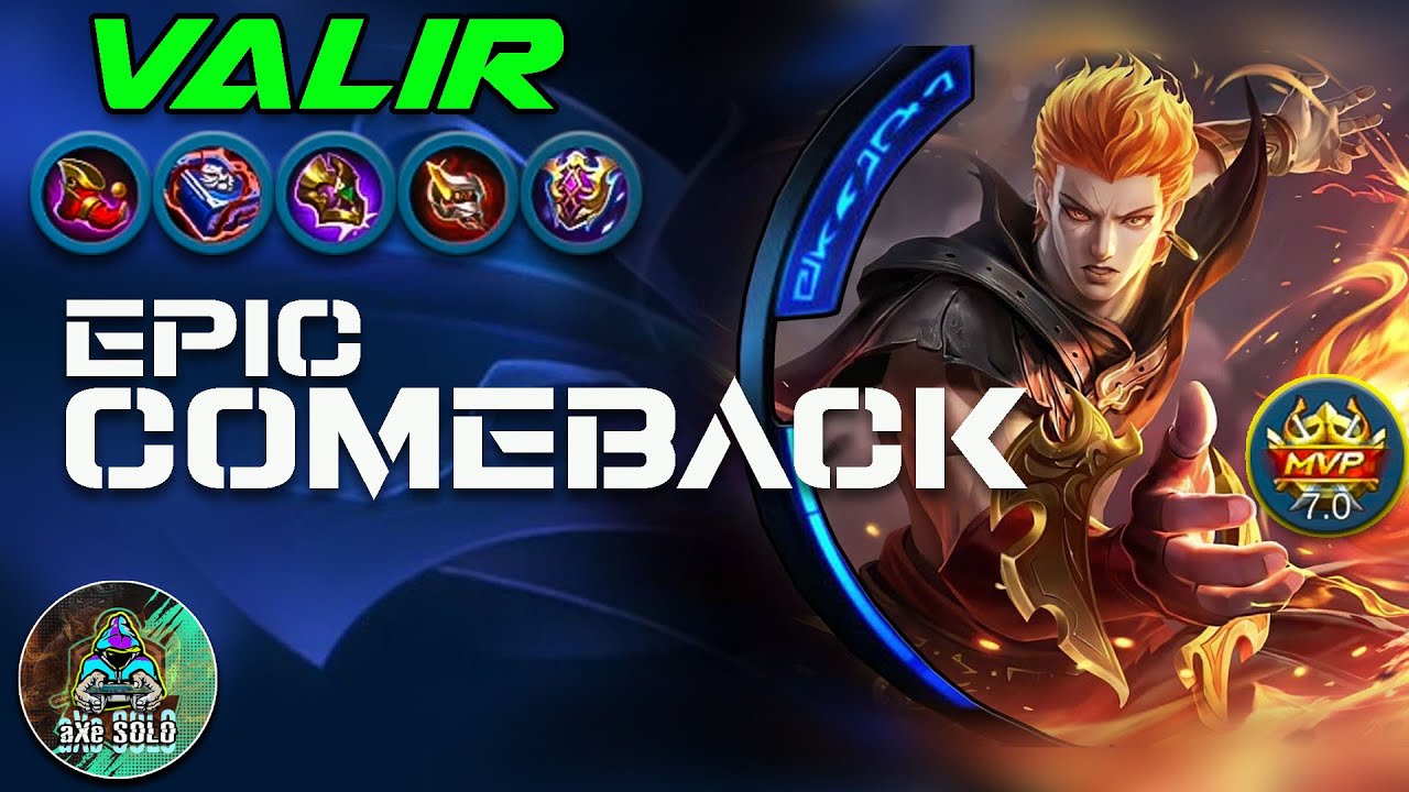 Valir Epic COMEBACK and MVP | They destroyed all of us but the ending ...